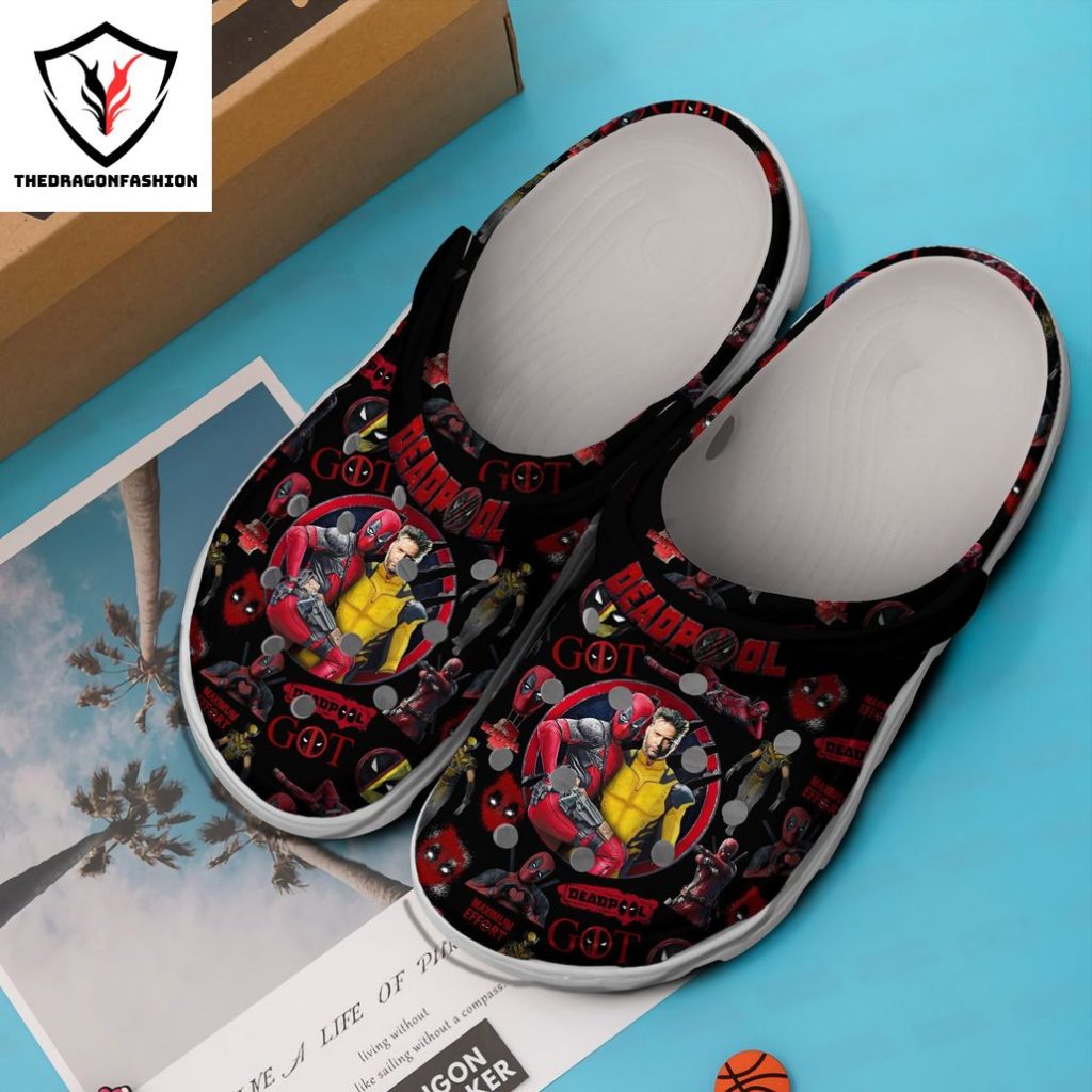 Deadpool & Wolverine Maximum Effort Crocs - Thedragonfashion