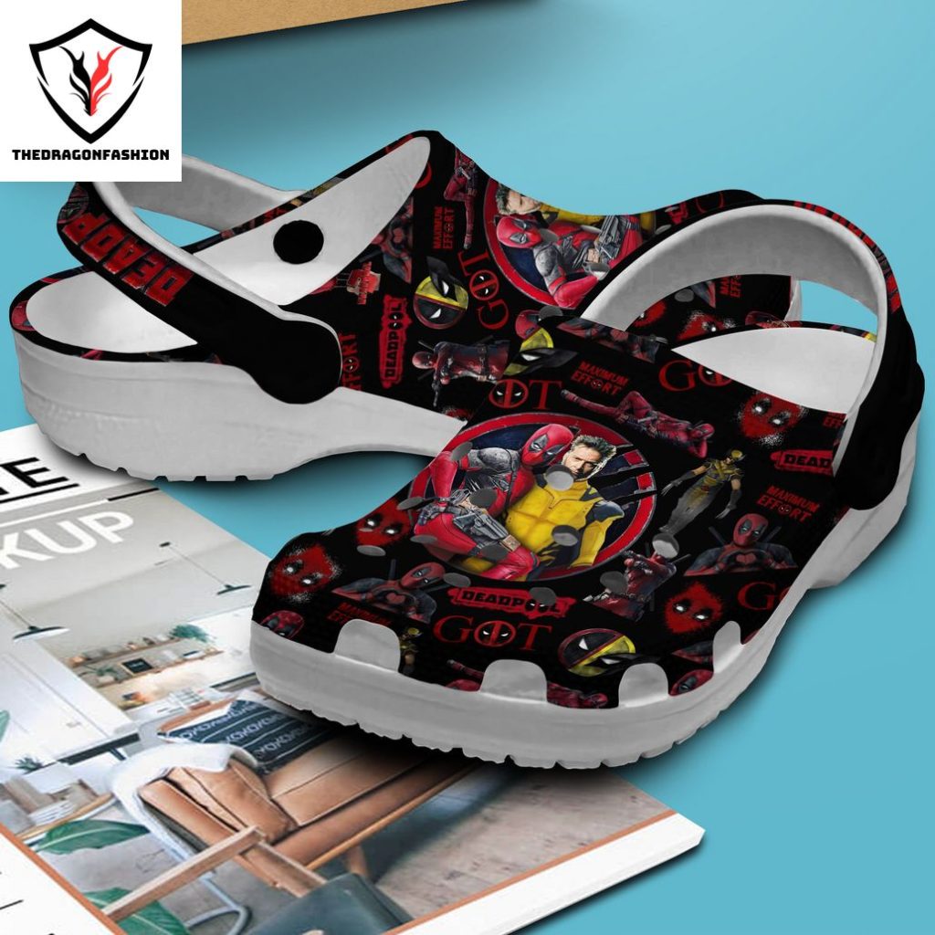Deadpool & Wolverine Maximum Effort Crocs - Thedragonfashion