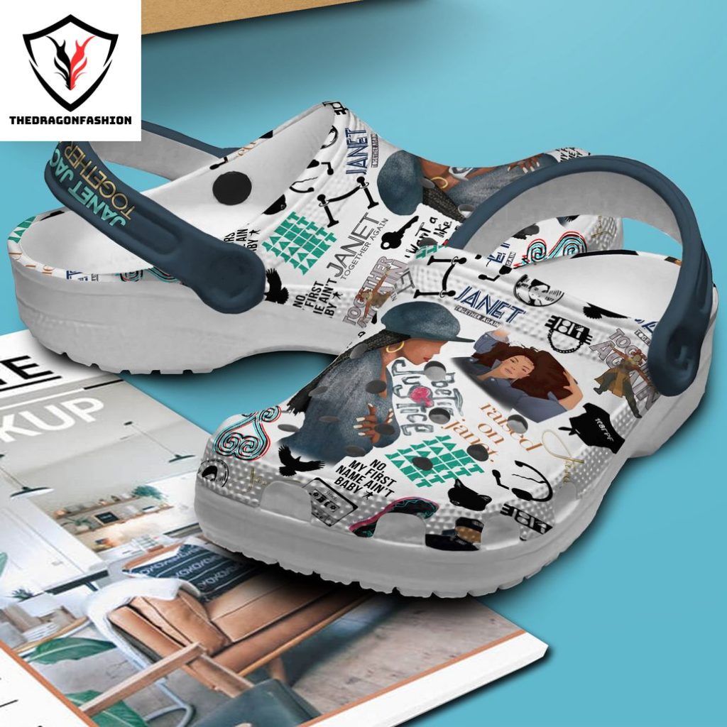 Janet Jackson Together Again Design Crocs - Thedragonfashion