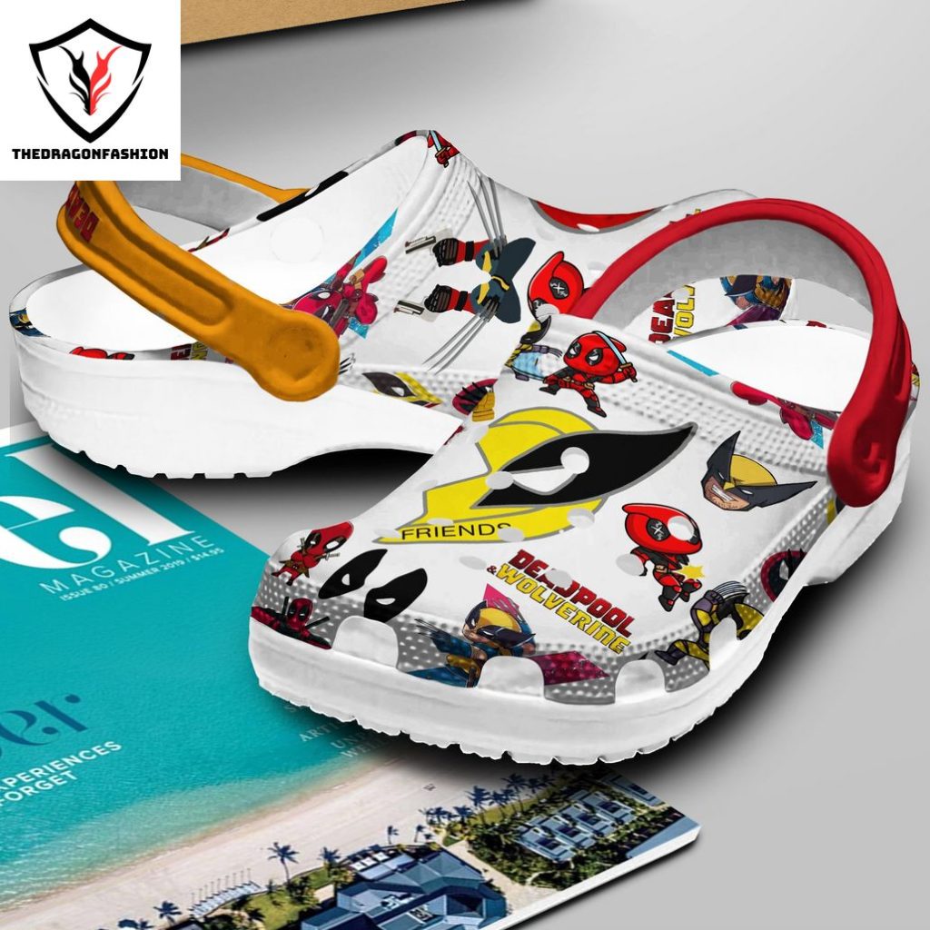 Deadpool And Wolverine Best Friends Crocs Shoes - Thedragonfashion