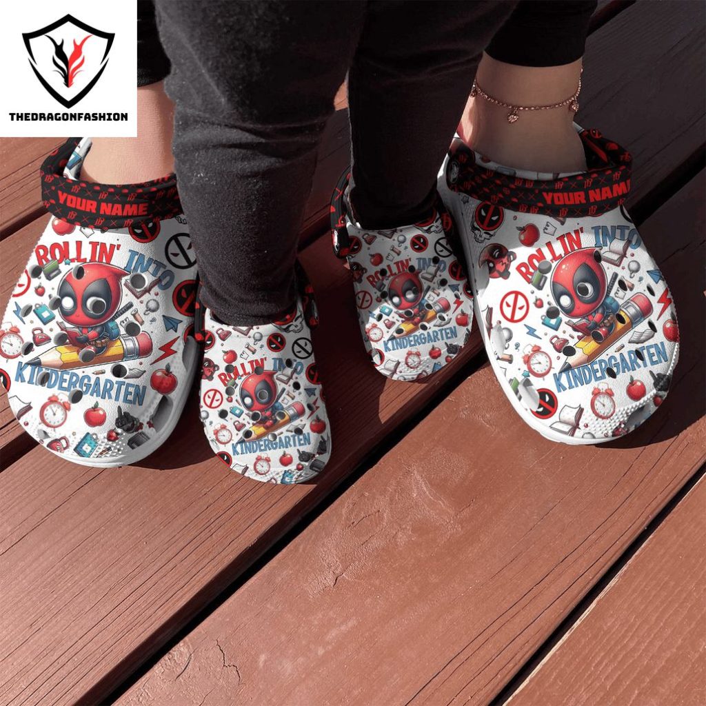 Deadpool - Rolling Into Kindergarten Crocs - Thedragonfashion
