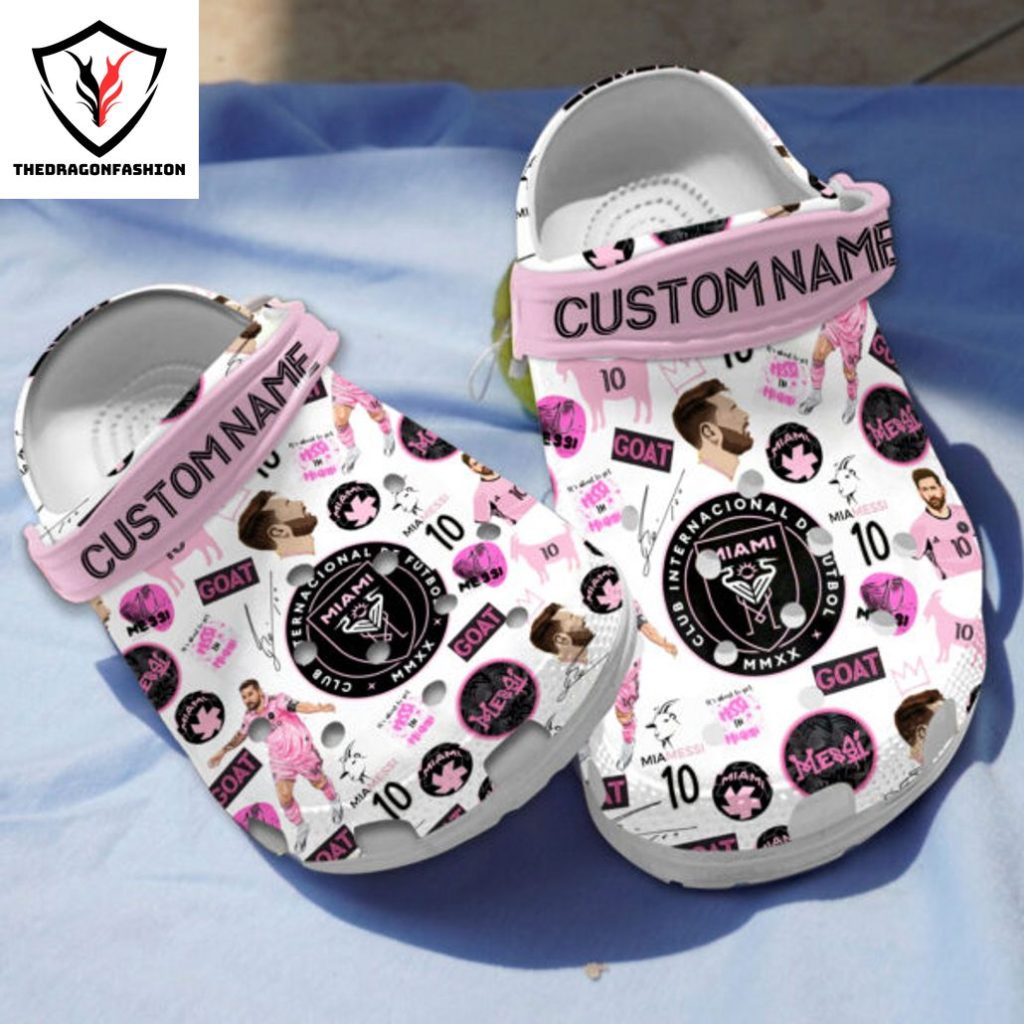 Personalized Inter Miami Lionel Messi Crocs - Thedragonfashion