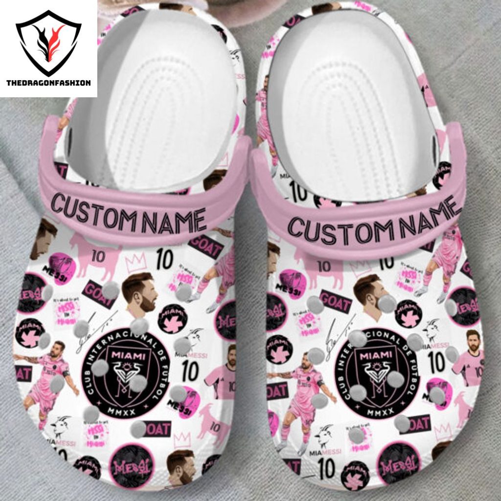 Personalized Inter Miami Lionel Messi Crocs - Thedragonfashion