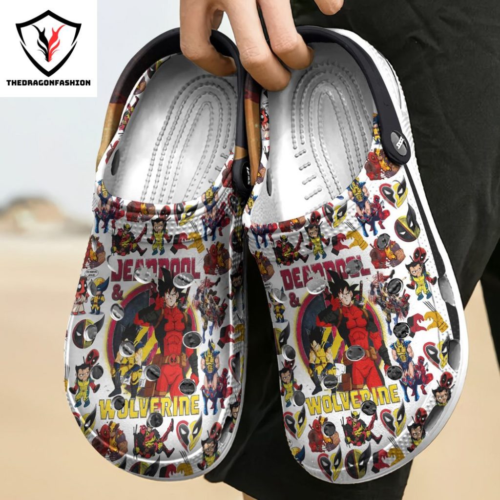 Marvel Studio Deadpool And Wolverine x Goku Crocs - Thedragonfashion